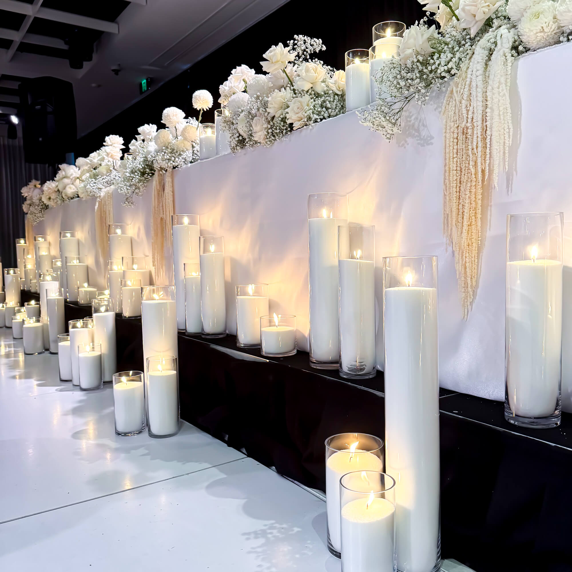 Wedding Candle Hire Sydney | D & J Events