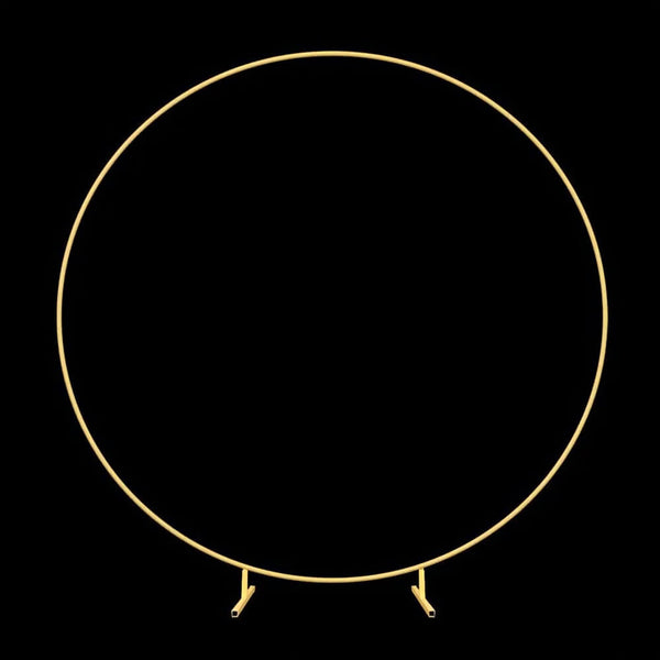 Gold Circle Hoop Backdrop Hire | Backdrop Hire Sydney